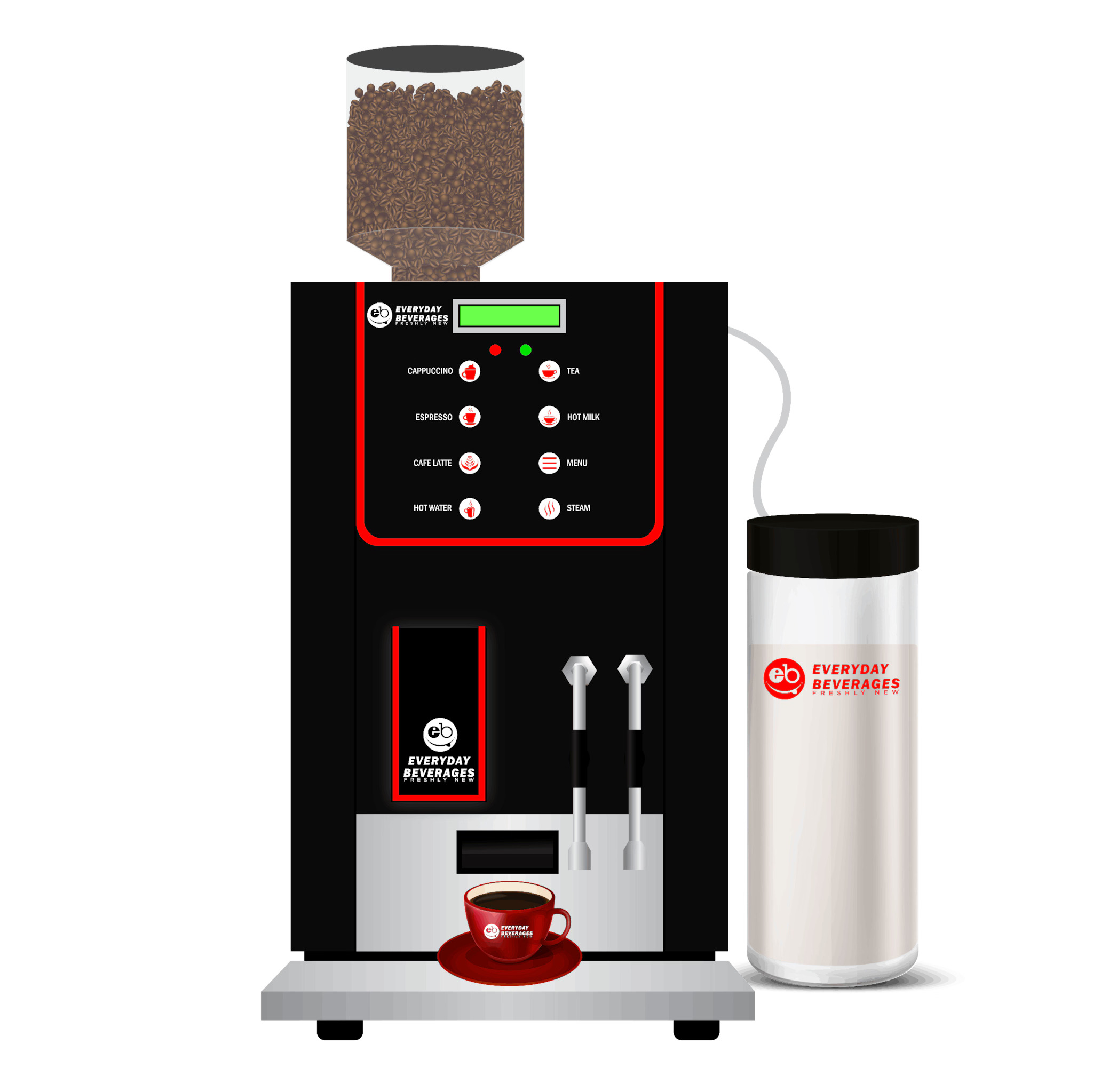 Best Fresh Milk Tea Coffee Vending Machine Dealers in Chennai